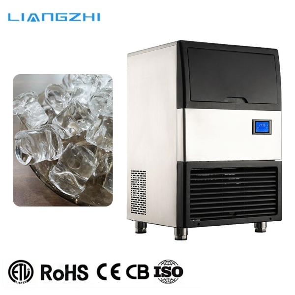 Quality 68kg Yield 24 Hours LZ-150 Solid Cylindrical Ice Machine 580*550*920mm for sale