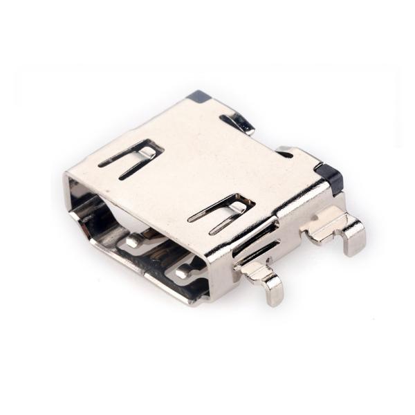 Quality Under Board Socket 19 Pin DIP Female PCB HDMI Cable Connectors 1.8mm For TV for sale