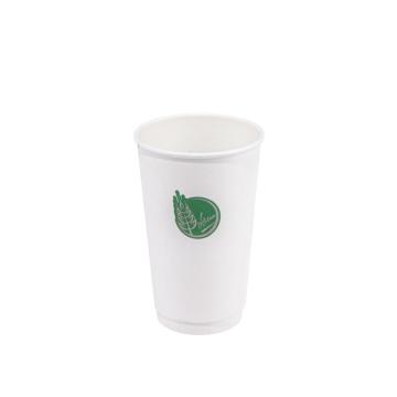 Quality Eco Friendly Bamboo Takeaway Cup , PLA Coating 8oz Paper Cup for sale