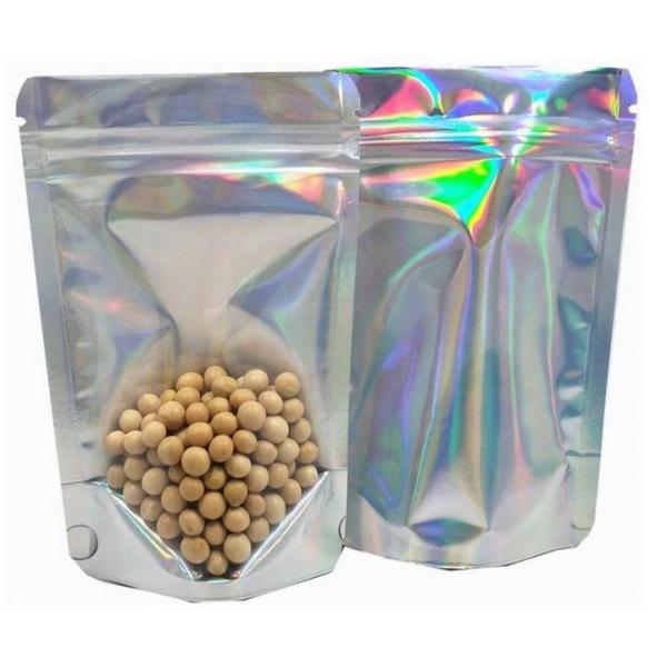 Quality OEM Holographic Stand Up Pouch for sale
