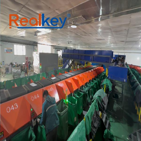 Quality Highly Automation  Crossbelt Sorter Package Sorting System Precise Sorting Solutions for sale