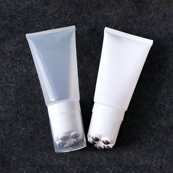 Quality 100ml 150ml 200ml Roller Plastic Squeeze Empty Cosmetic Tubes With Caps for sale