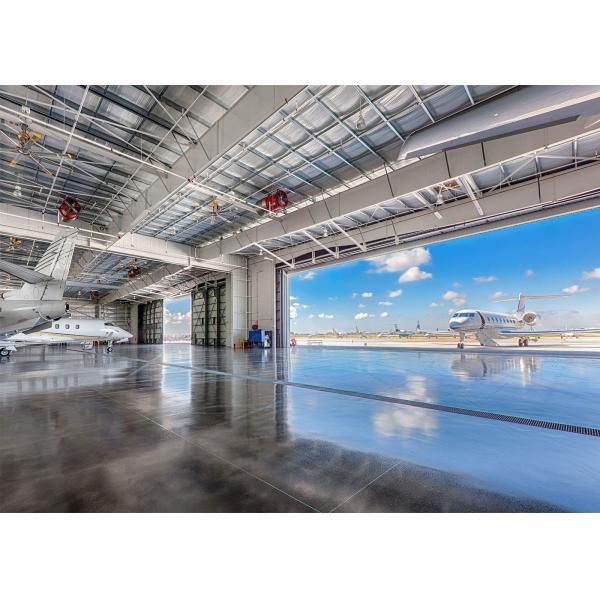 Quality Portable Prefabricated Steel Structure Aircraft Hangar Construction Design for sale