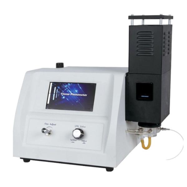 Quality Multielement Table Top Lab Spectrophotometer LCD Dual Channel Flame Photometer for sale