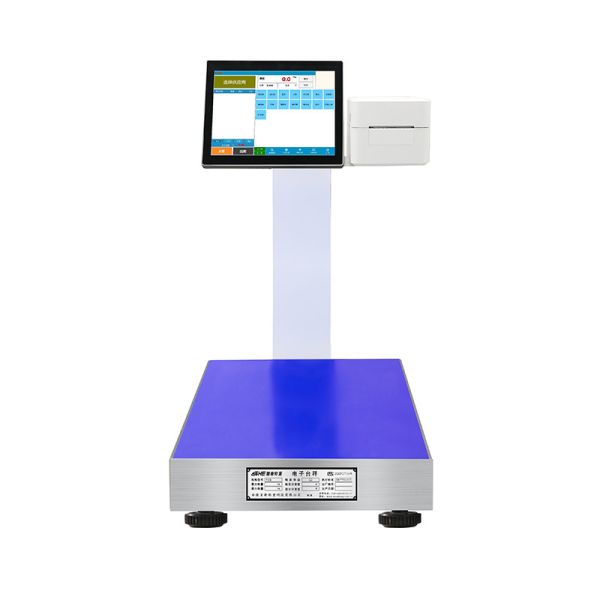 Quality Smart PC Scale with SOHE Touch Screen Printing AI Technology and 80mm Thermal Printer for sale