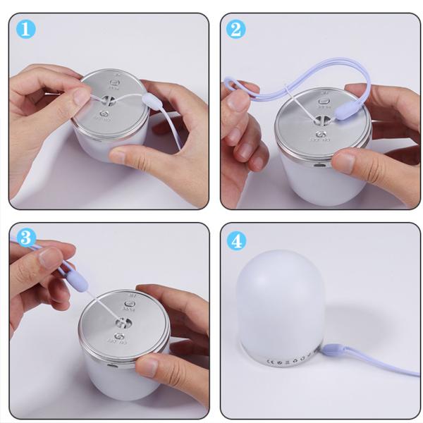 Quality DC5V 1A 1.2W Remote Control Baby Night Light / Wireless Side Table Lamp for sale