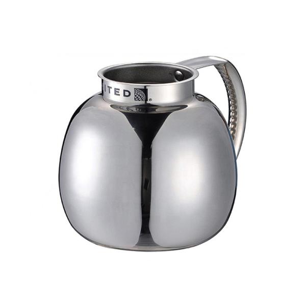 Quality 34oz Metal French Press Pot Stainless Steel Airline Metal Coffee Press Pot for sale