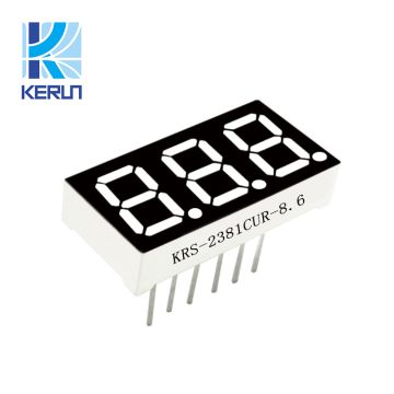 Quality 0.28 Inch 3 Digit Numeric LED Display Common Cathode Red Color for sale