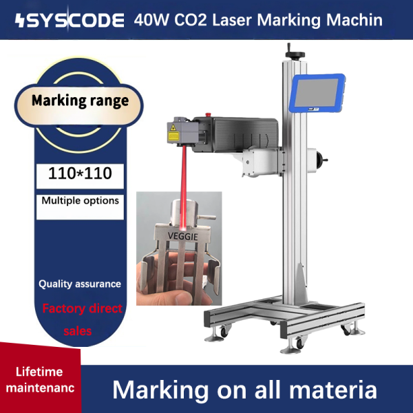 Quality CO2 Laser Marking System - High-Speed & Precision Non-Metal Marking Solution for sale