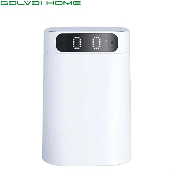 Quality Customized Touchless Automatic Trash Can Household Smart Sensor Dustbin White for sale