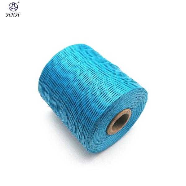 Quality Waterproof Waxed Thread 1MM Handmade DIY Leather Thread with Sintered 150D Flat for sale