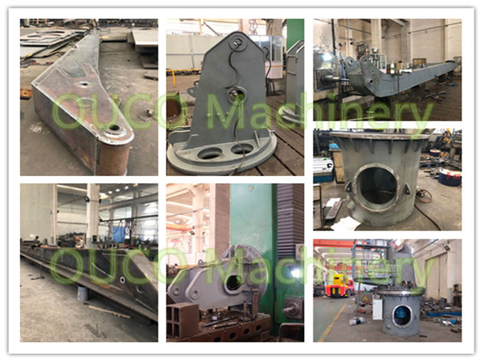 1t Marine crane knuckle boom hydraulic crane with international components