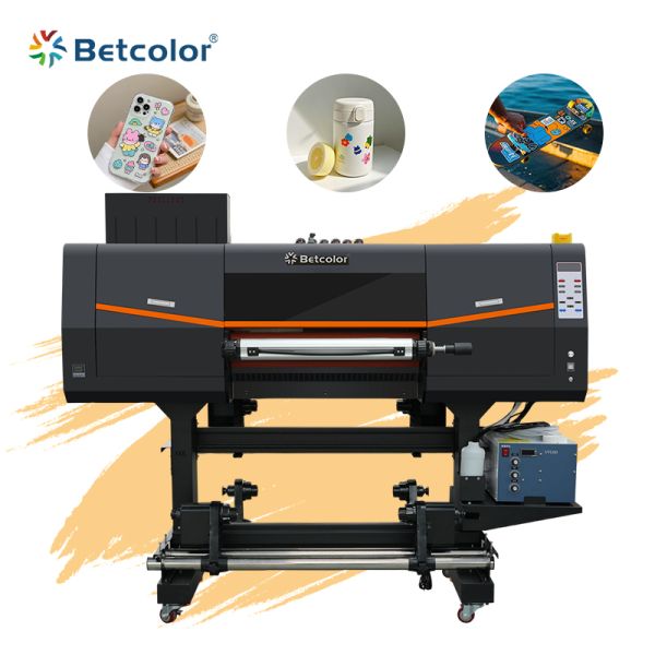 Quality 4 Head A1 60CM UV DTF Printer Gold Stamping Crystal Label Printer 3200-U1 4-head Printer for sale