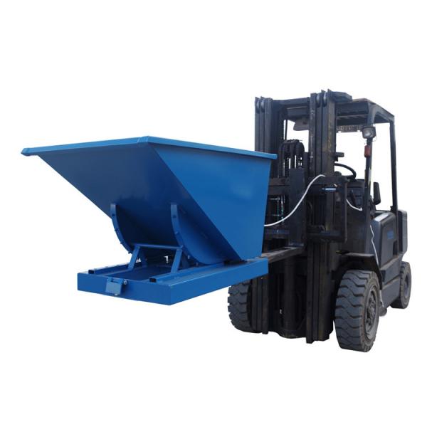 Quality Mobile 2 Cubic Yard Self Dumping Hopper Outdoor Steel Dump Hopper for sale
