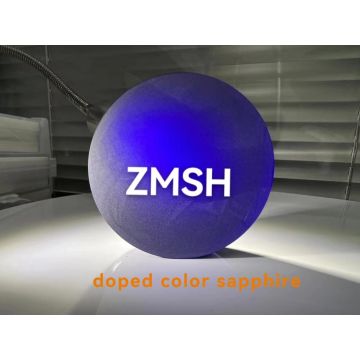 Quality Laser Part Synthetic Blue Sapphire Crystal Ruby Al2O3 Single Crystal For for sale