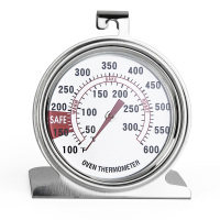 Quality Stand Type Bimetal Oven Cooking Thermometer Temperature Gauge 50F - 500F for sale