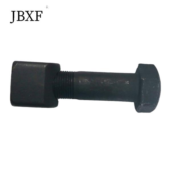 Quality Zinc Plated Track Shoe Bolts Rust Resistance Friction Reduction For Sany SY215/235 XCMG XE200/215 for sale