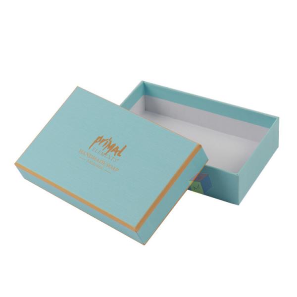 Quality Reasonable Luxury Handmade Custom Rigid Cardboard Gift Soap Box Packaging Custom for sale