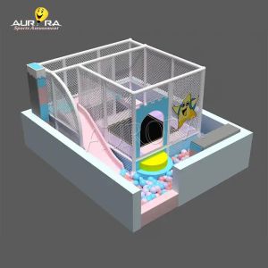 Quality Customized Teenage Indoor Soft Playground Equipment Park And Kids Slide Set for sale