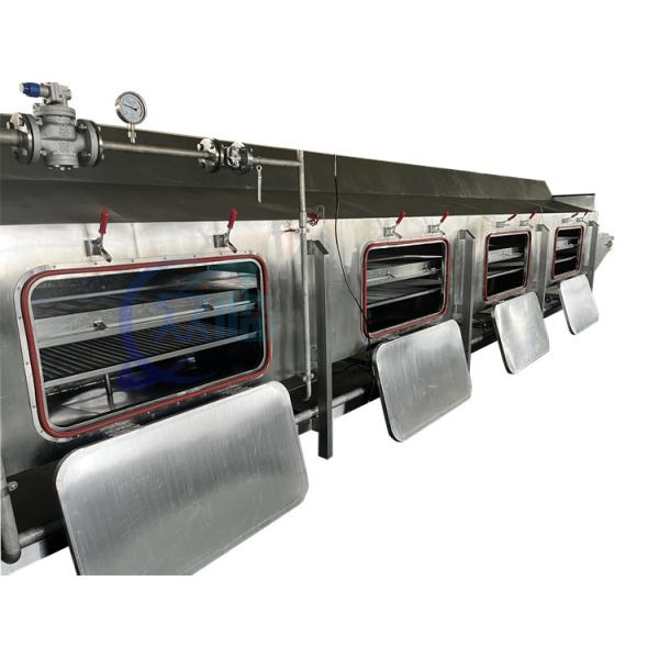 Quality 380V 50Hz Seafood Shrimp Cooking Machine Multifunctional 1000KG for sale