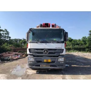 Quality Used 2019 Shacman 56m Concrete Pump Truck With Boom SYM5449THBE 560C-8A for sale