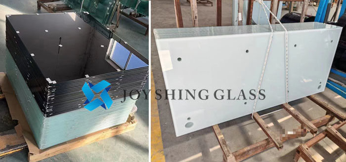 Tinted toughened glass