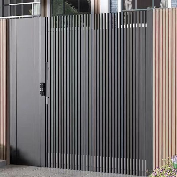 Quality Modern Aluminum Driveway Gates 6061/6005/6060 For Various Outdoor Spaces for sale