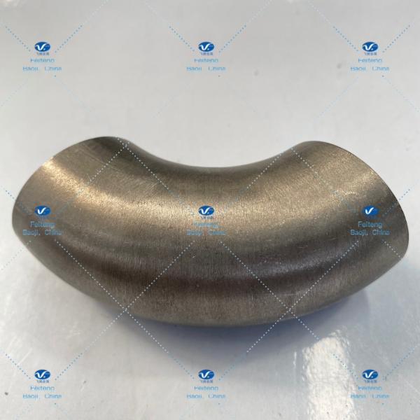 Quality Low Density Seamless Gr2 Titanium Elbow OD38*3 for sale