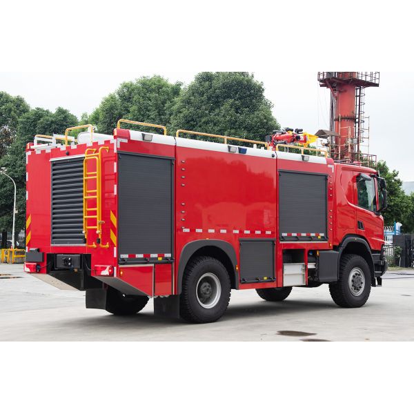 Scania 4x4 ARFF Airport Fire Truck Rapid Intervention Vehicle from ...