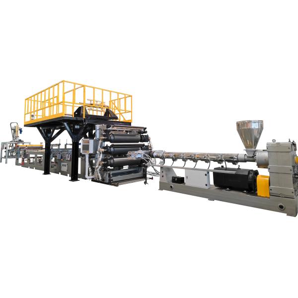 Quality Modern Plastic Sheet Extrusion Machine 3mm Thickness Sheet Extrusion Equipment for sale
