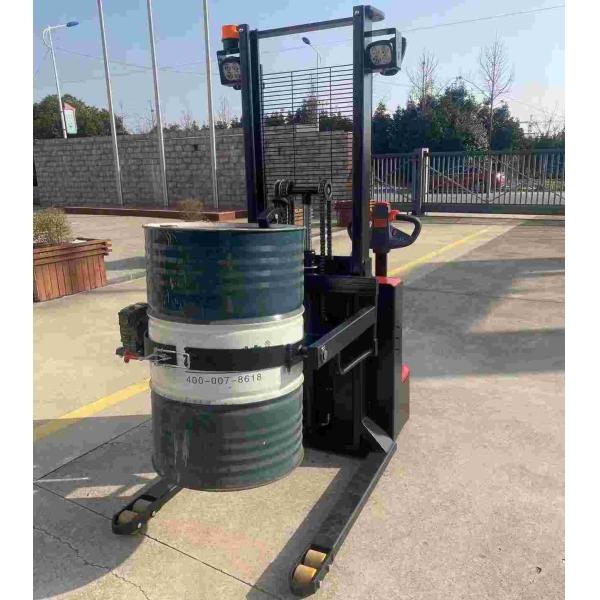 Quality 1.6meters 3meters 500kg Fully Electric Drum Stacker For Drum Transportation And for sale
