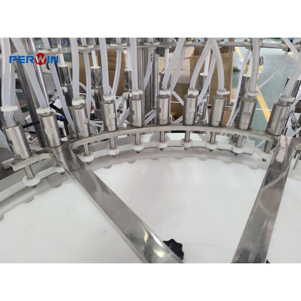 Quality PLC Bus Control Vial Filling Line with Argon Fill for Oxygen Level Below 5% for sale