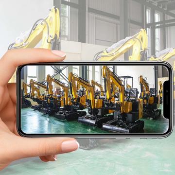 Quality Small Excavation Equipment 1000kg Mini Hydraulic Excavator Earth Moving for sale