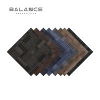 Quality 100% Solution Dyed Integrated Pattern Loop Pile Polypropylene Carpets Square for sale