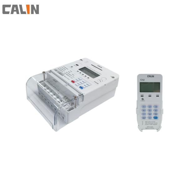 Quality 3 Phase Commercial Wireless Electricity Meter , Class 1S STS Prepaid Meters for sale