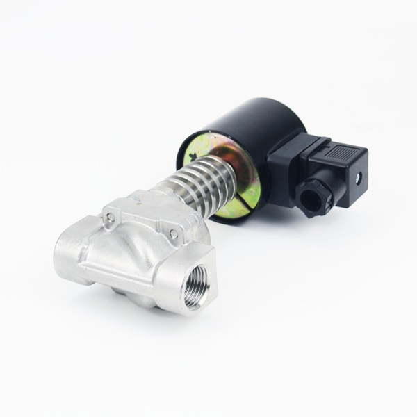 Quality Direct Acting Steam Solenoid Valve Stainless Steel High Temperature Solenoid Valve for sale