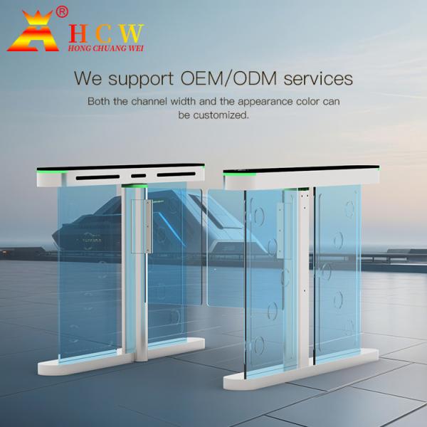 Quality Office Building Speed Turnstile Gate with 2 Million Trouble-Free Operation Times for sale
