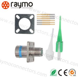 Quality Amphenol D38999 Series III Connector D38999/26WB05SN Female Plug Cable 5 Pin for sale