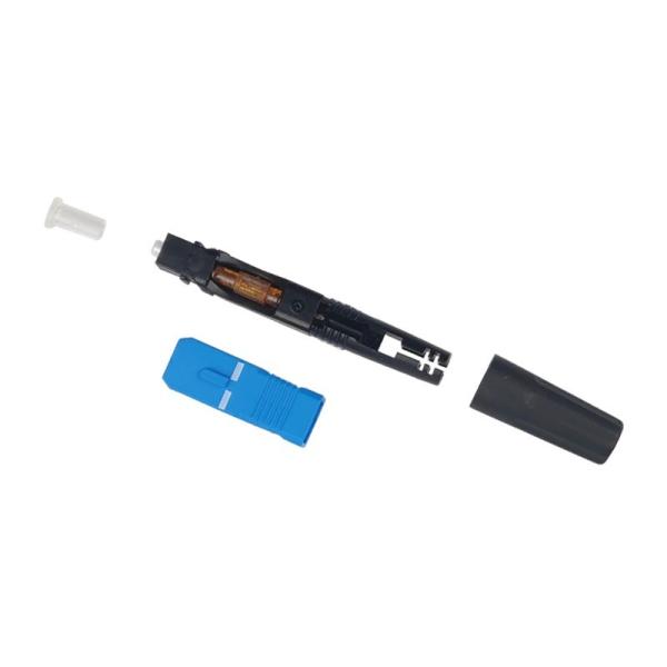 Quality FTTH Simplex Field Assembly SC Fiber Optic Drop Cable for Network Fast Connector for sale