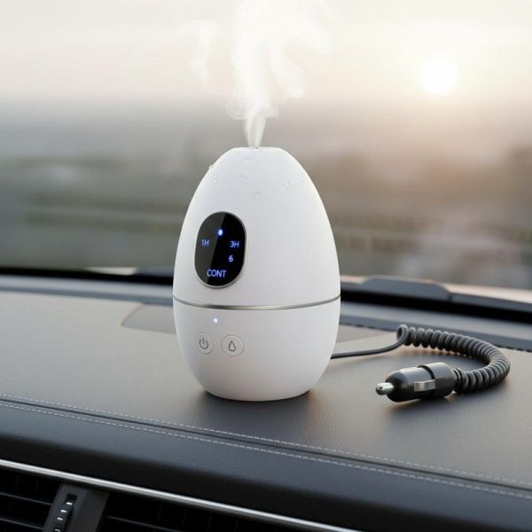 Quality 1H 3H 6H CONT Timing Car Air Humidifier 24V Compact Size Suitable for Dashboard Placement to Provide Continuous Moisture for sale