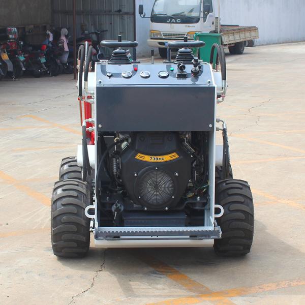 Quality China Epa Diesel Engine Multione Articulated Mini Skid Steer Loaders With for sale