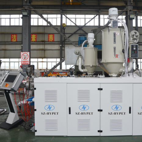 Quality Shenzhen HYPET High Efficient Single Screw Extruder For PPR Pipe Extrusion Line for sale