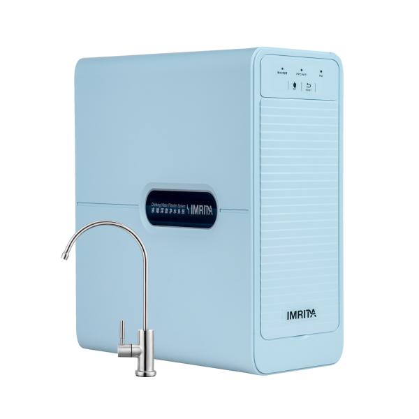 Quality 0.1Mpa-0.4Mpa Reverse Osmosis Water Purifier System Tankless 3 Stage for sale