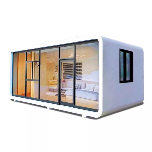 Quality Hot Selling White Apple House Ready to Live No Installation Required for sale