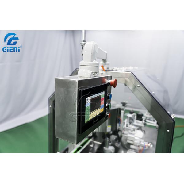 Quality Cylinder Cosmetics Tube Labeling Machine 15-30mm Lipstick Labeling Machine for sale