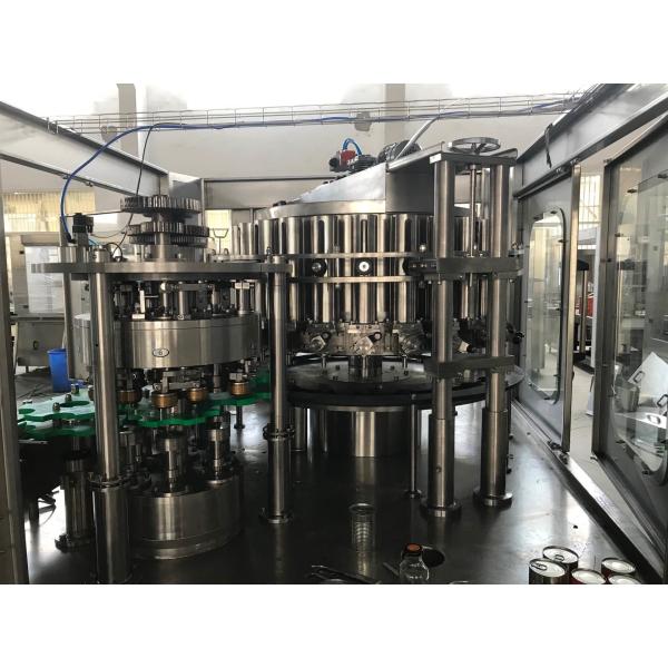Quality 216 Can/Minute 900kg Beverage Can Filling Machine for sale