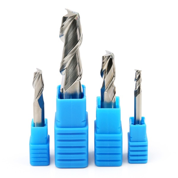 Quality Two Blades Carbide End Mill 0.8mm Flat End Mill Good Smoothness for sale