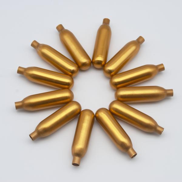 Quality Golden Cartridges Whipped Cream Chargers 8g N2O for sale