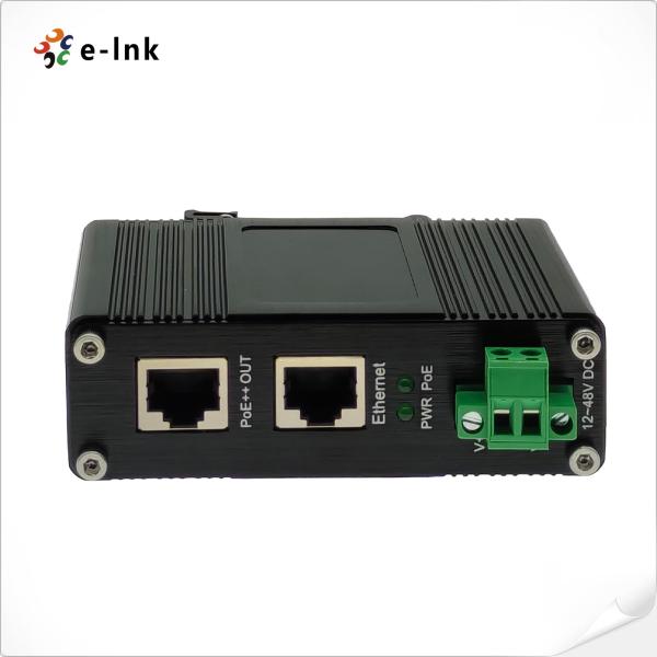 Quality Industrial Gigabit 95W 802.3bt PoE++ Injector (12~48VDC) for sale