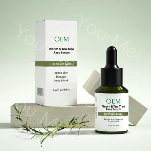 Quality 100% Natural Tea Tree Hyaluronic Vitamin C Serum Skin Damage Products for sale